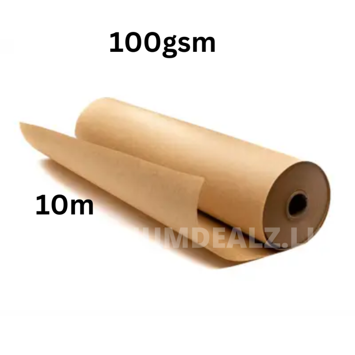 100gsm Brown Kraft Paper Roll Gift wrapping roll brown paper roll ...