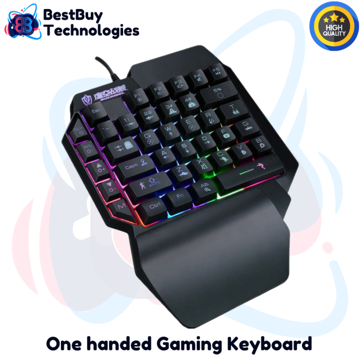 F6 Wired Gaming Keyboard with LED Backlight 39 Keys One handed Keyboard ... F6 Wired Gaming Keyboard with LED Backlight 39 Keys One handed Keyboard ...