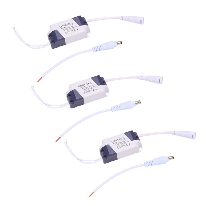 3X LED Transformer - Constant Transformer 4-7W LED Driver Power Supply ...