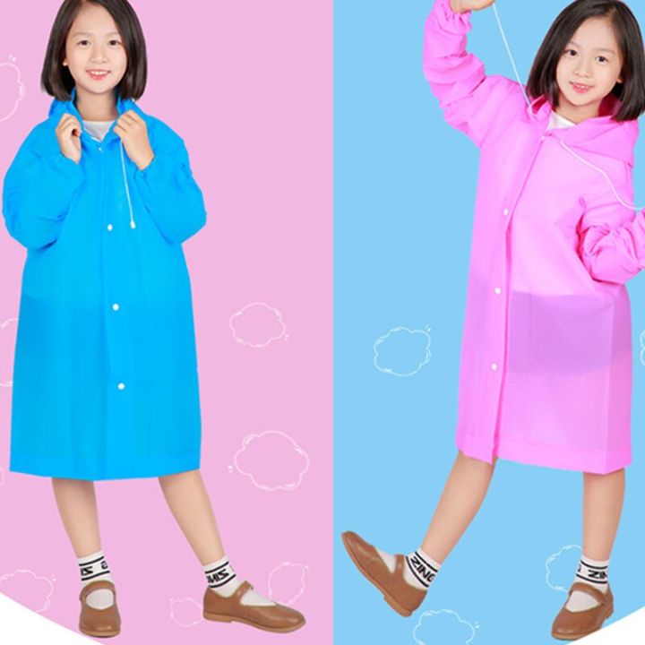 Children's cartoon raincoat children's rain gear playground Songkran Festival | Daraz.lk