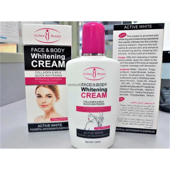 AICHUN BEAUTY Face and Body Natural Fairness Moisturizing CREAM for ...