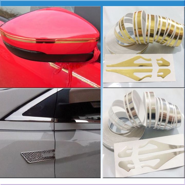 Fashion Multicolor Racing Vinyl Sticker Double Line Tape Pinstripe ...