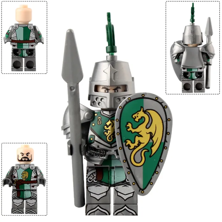 【ElectroVenture】with LEGO Ancient Century Castle Knights Golden Snake ...