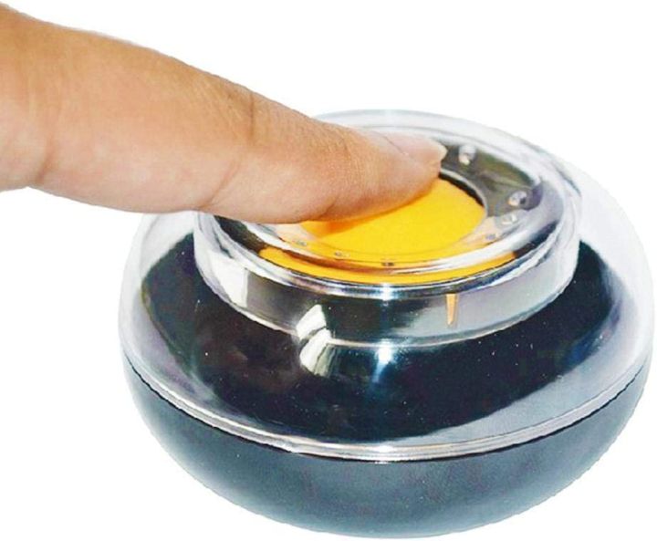 Wet Hand Device - Plastic Round Case Finger Wet Sponge for Casher ...