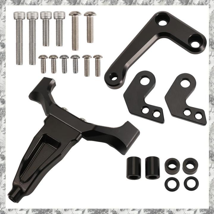Motorcycle Accessories Stabilizer Steering Damper Mounting Bracket Kit ...