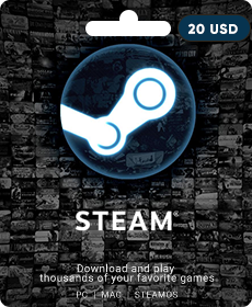 Steam Wallet Card 20 USD | Daraz.lk