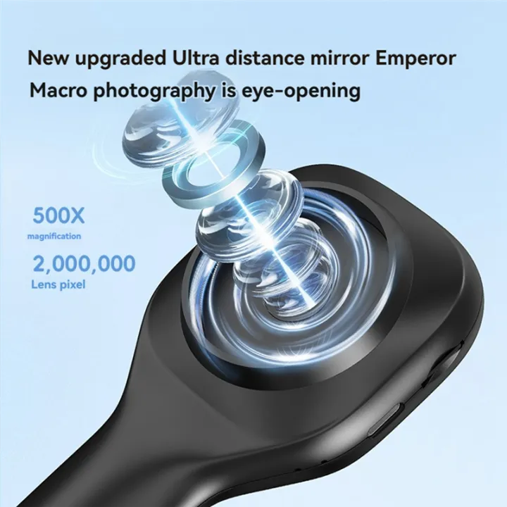 Microscope Magnifier withLED Lights Digital Microscope Chip Print ...
