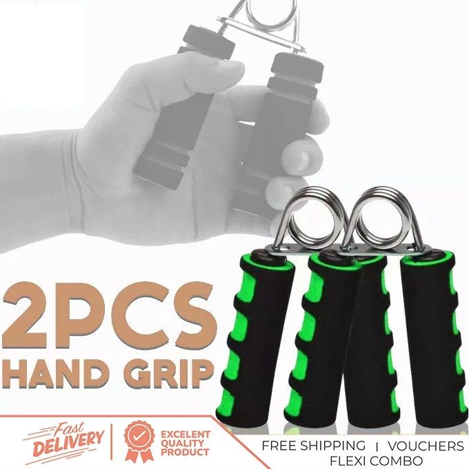 2 PCS Hand Grip Strengthener A Hard Spring Hand Grip Finger Strength ...