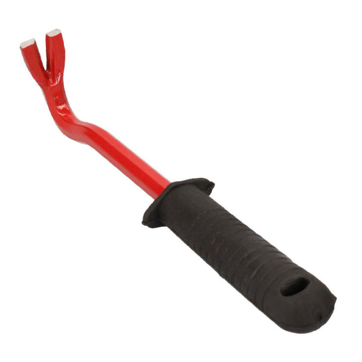 Wrecking Bar Steel Pry Bar Tool Nail Puller with grip handle - 12 ...