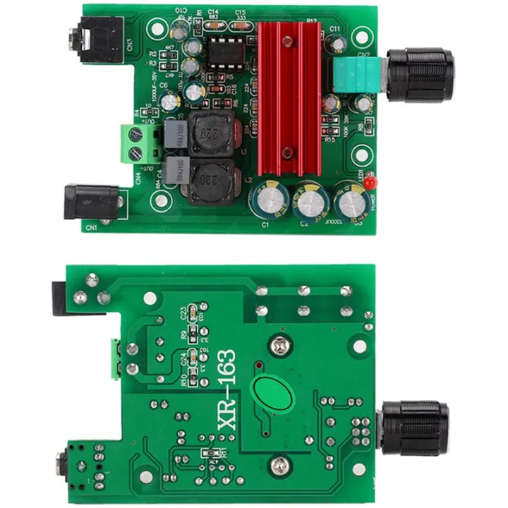 2X Power Amplifier Board High-Sensitivity Mono TPA3116 Subwoofer ...