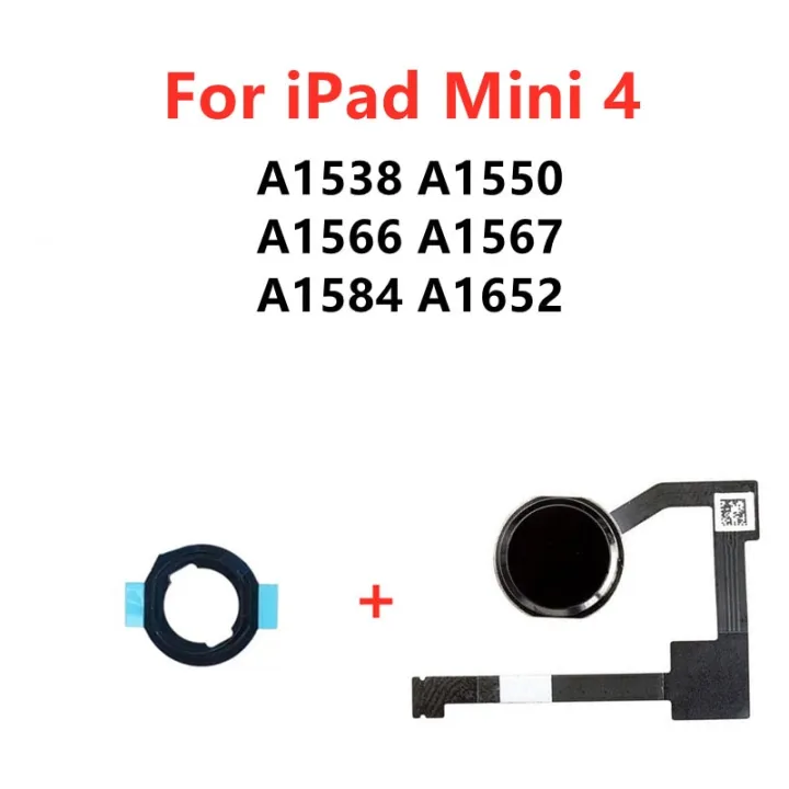 Menu Sensor Ribbon Fingerprint Touch ID For For iPad Mini 4 Air 2 Pro ...