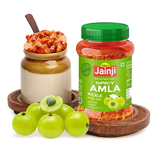 Jainji Amla Pickle (500 Gram) - Made With Love | Authentic Indian Style ...