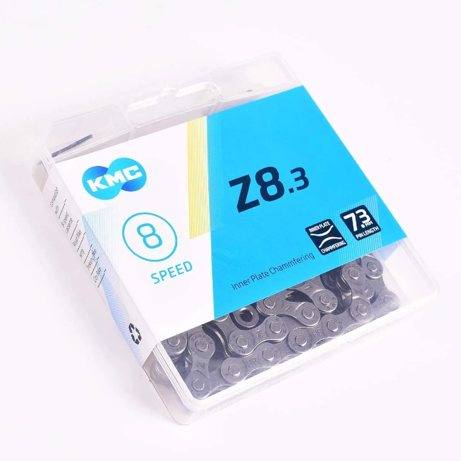 Bicycle Chain KMC X8 MTB Road Bike 116L 8 Speed Z8.3 Mountain Bike ...