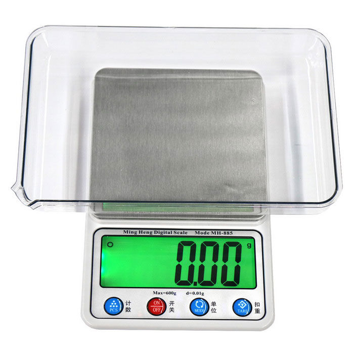 600g/0.01g High Accuracy Digital Electronic Portable Kitchen Scale ...