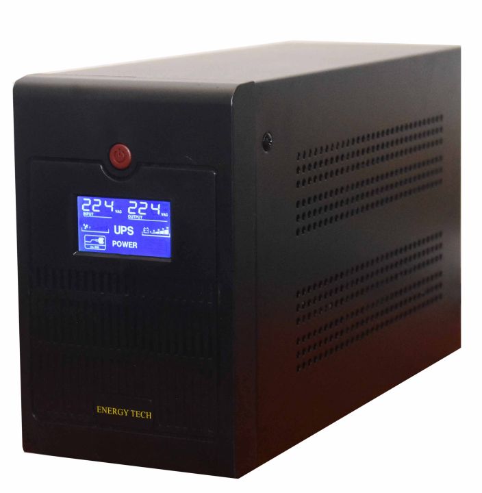 1200Va (1.2Kva) UPS Energy TECH By Techfine Super-Fast Charging UPS ...