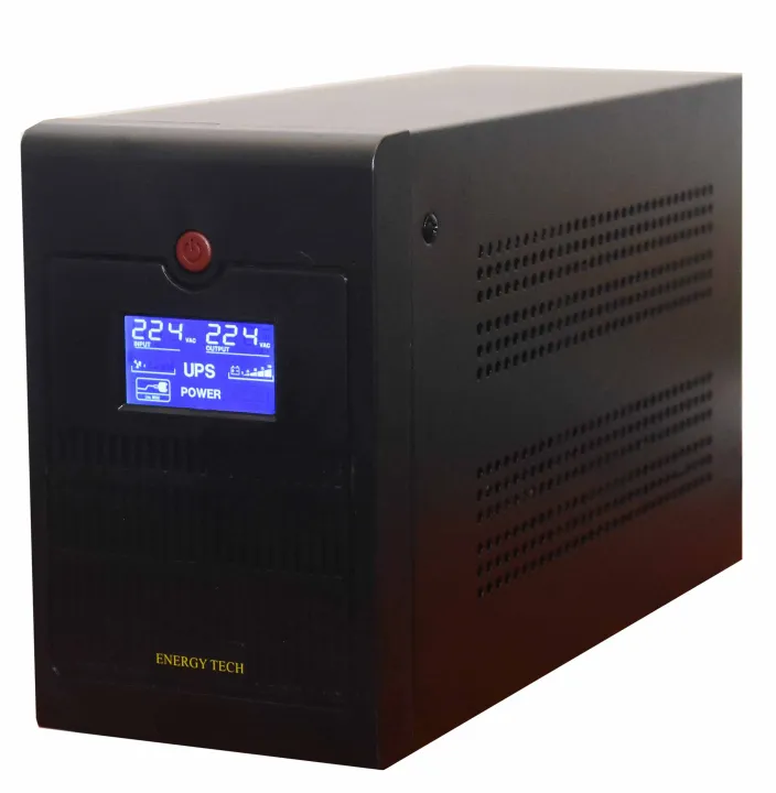 1200Va (1.2Kva) UPS Energy TECH By Techfine Super-Fast Charging UPS ...