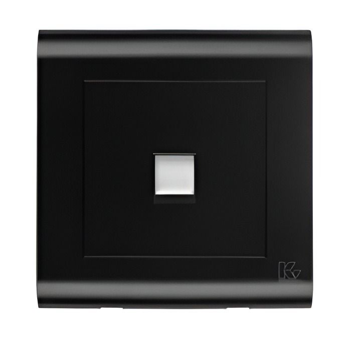kevilton Modular Jet Black Cat 6 Data Socket Outlet Life Time Warranty ...