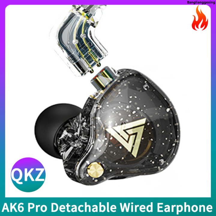 BanglianggexingNew Original QKZ AK6 Pro Detachable Wired Earphone ...