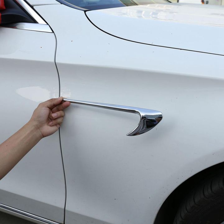 2Pcs Car Side Fender Trim for Mercedes Benz E Class W213 C-Class W205 ...
