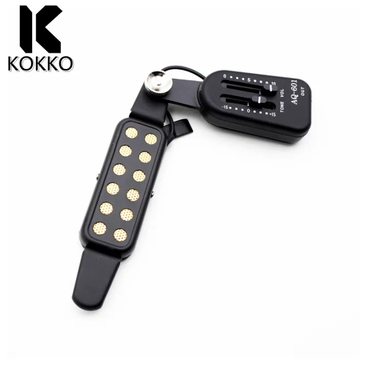 KOKKO AQ-601 Acoustic Guitar Pickup With Volume Tone Control Guitar ...