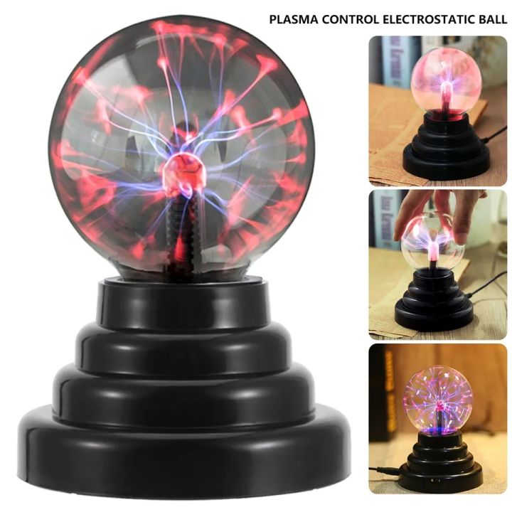 Magic Plasma Ball Lamp Crystal Neon Sphere Negative Generator Car ...