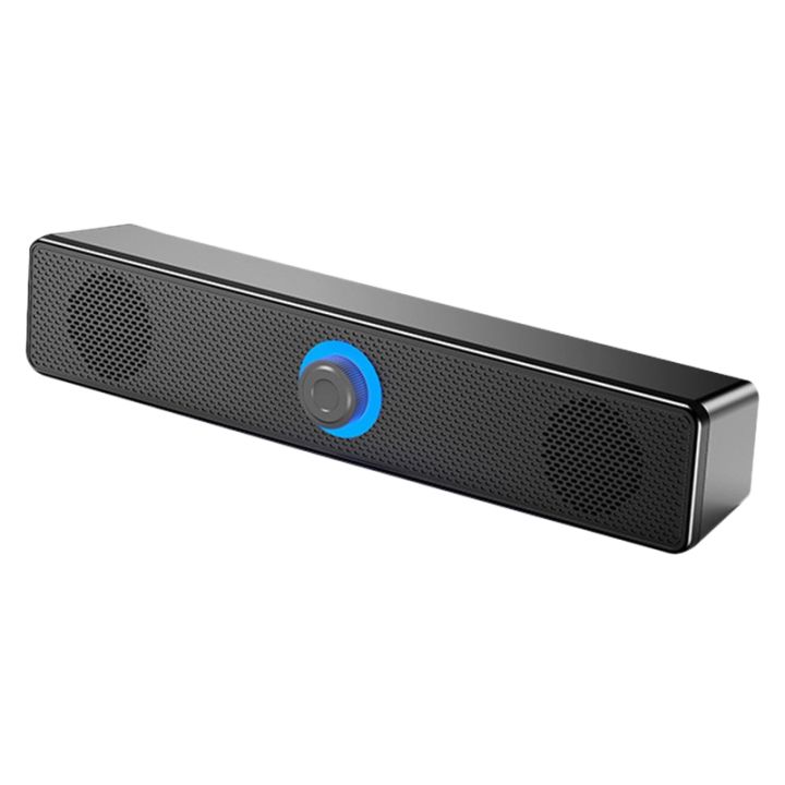 Home Theater HIFI Portable Wired Speakers Stereo Bass Sound Bar USB ...