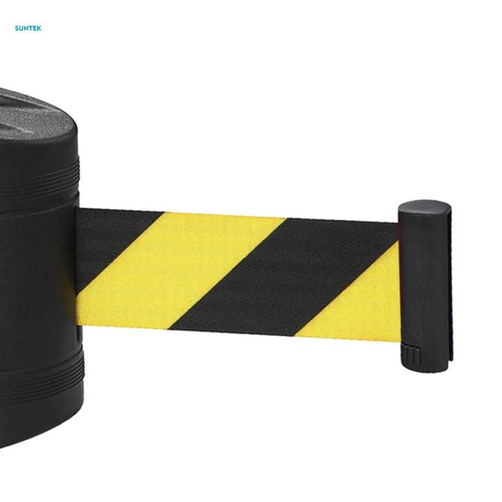 Fixed Wall Mount Retractable Belt Barrier, Retractable Barrier Belt ...