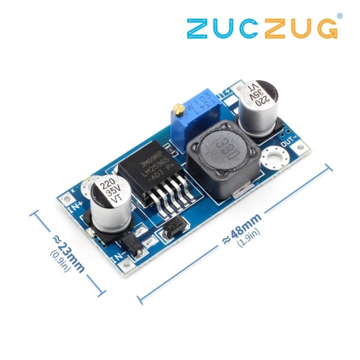 【Universal Car Parts Store】1.23V-30V DC-DC Buck Converter Down Module LM2596 Power Supply Output ...