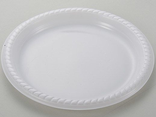Small Plastic Plate 10 Pack White Color | Daraz.lk