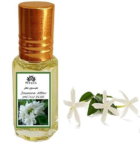 Mayin Jasmine Attar Perfume for Men and Women, 5 ml(FROM INDIA)NUSS ...