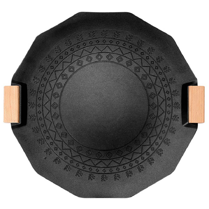 Non-Stick Smokeless Induction Cooker Gas Dual-Purpose Barbecue Plate ...