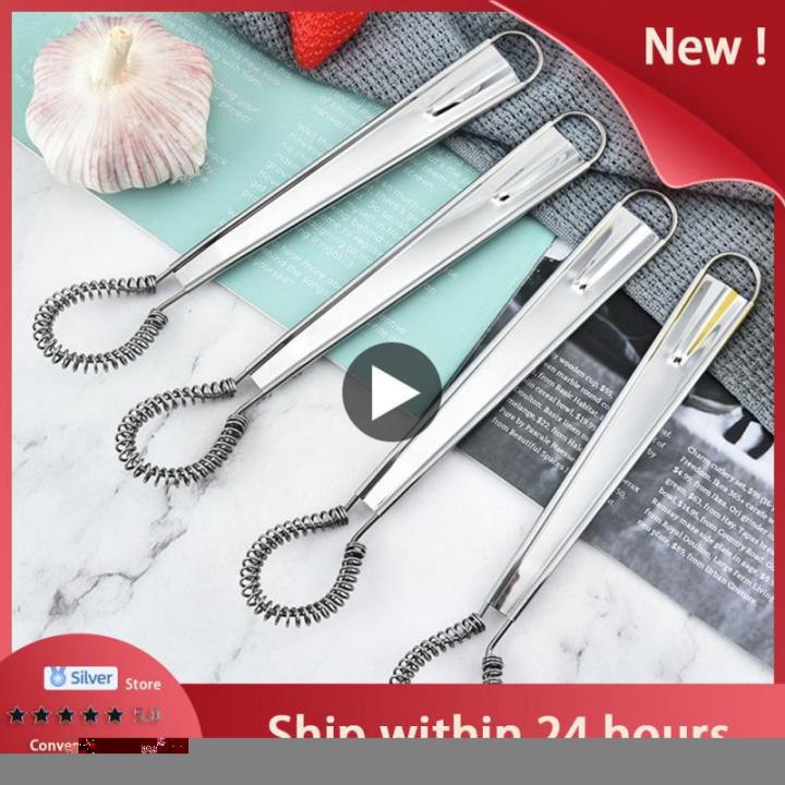Stainless Steel Hand Held Spring Whisk Mini Kitchen Eggs Sauces Mixer ...