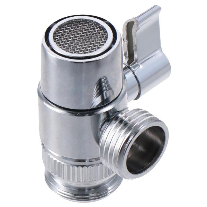 Replacement Part Brass Faucet Diverter Valve M22 x M24 Silver Faucet ...