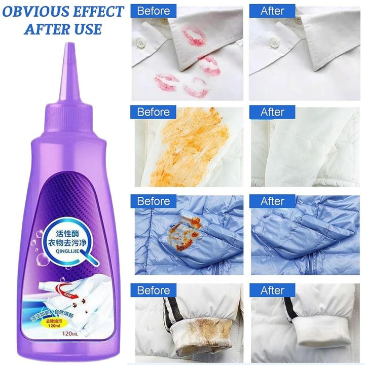 Hot Cleaning Agent Active Enzyme Laundry Detergent Underwear Bra Stain ...