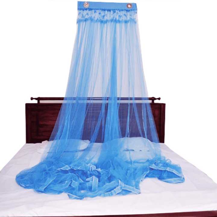Wall Mosquito Net Quick Eco(5*6 Double Bed )/With Hooks | Daraz.lk