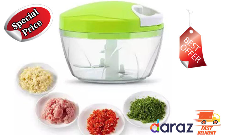 Multi function High Speedy Chopper Garlic Cutter Vegetable Fruit Twist ...