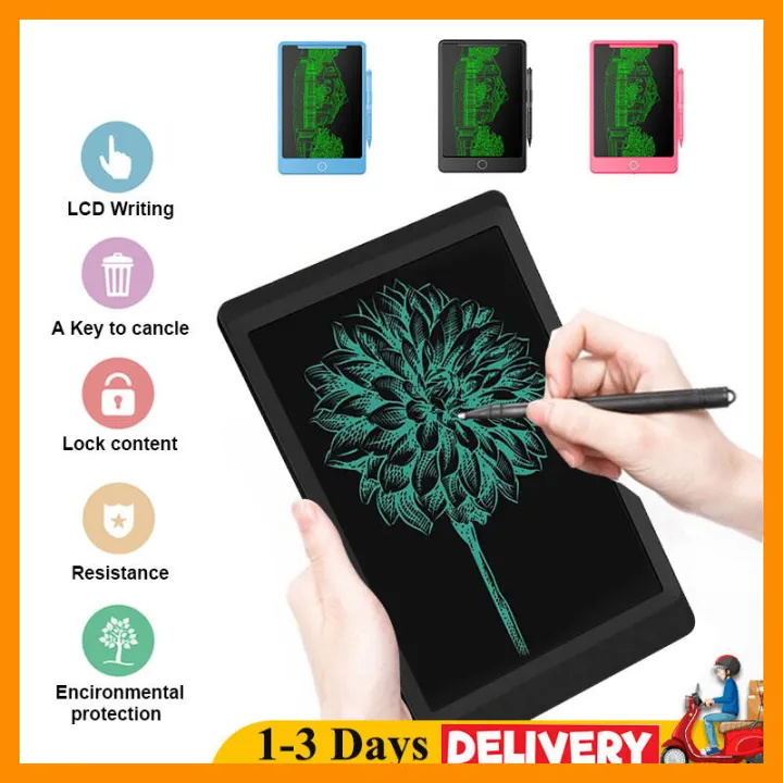 Lcd writing pad for kids 4.5 inch Upgraded drawing tablet Graphics ...