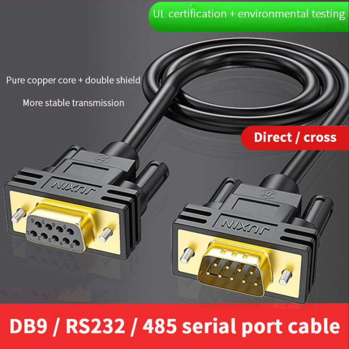 Juxin Db9 Serial Port Cable Rs232 Connecting Line Male To Male And ...