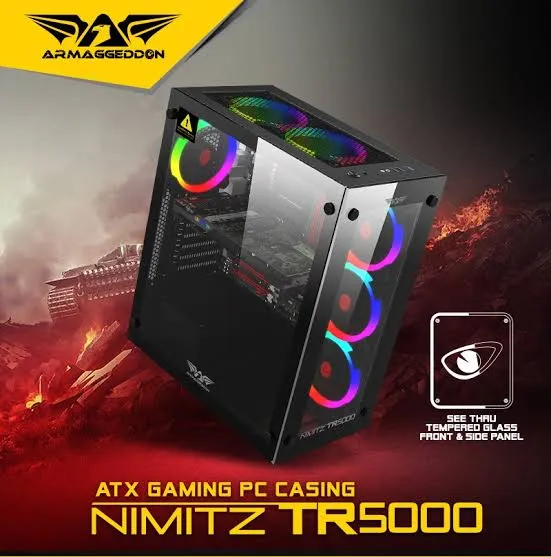 ARMAGGEDDON NIMITZ TR5000 TEMPERED GLASS CASING | Daraz.lk