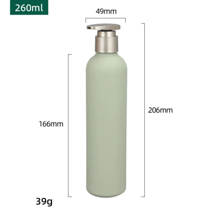 HDPE Avocado bottle Easy to clean butter green Shower bottle bottle for ...