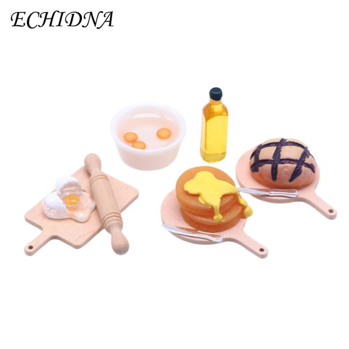 Miniature Bread Playset 1 Set Dollhouse Bread Kit Exquisite Miniature ...
