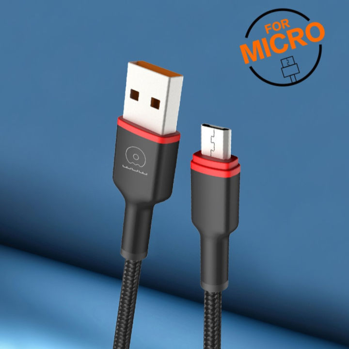 Fast & Reliable Charging – WUW-X203 Type C / Micro/ Lightning Cable, 1m ...