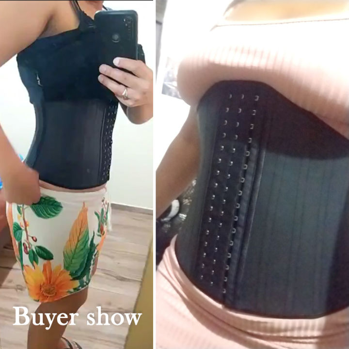 Sirend Special XXS XS 25 Steel Bone Latex Waist Trainer Body Shaper ...