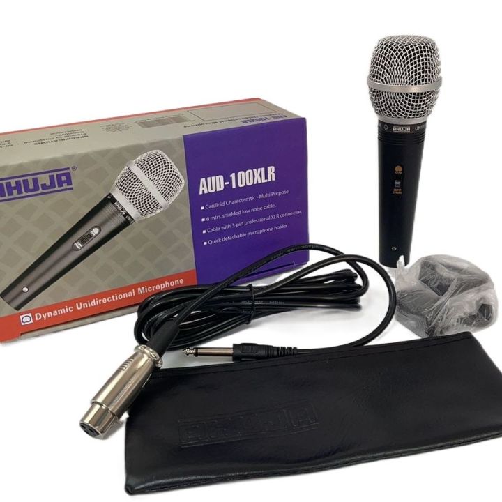 Ahuja 100XLR Dynamic Wired Microphone / MIC | Daraz.lk