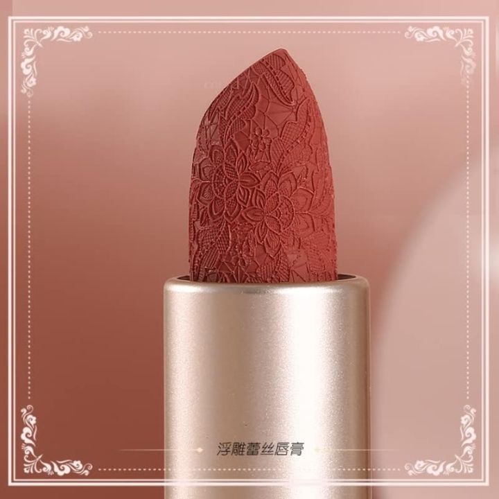 Colorrose Embossed Lipstick Niche Brand Cheap Student Milk Tea Color ...