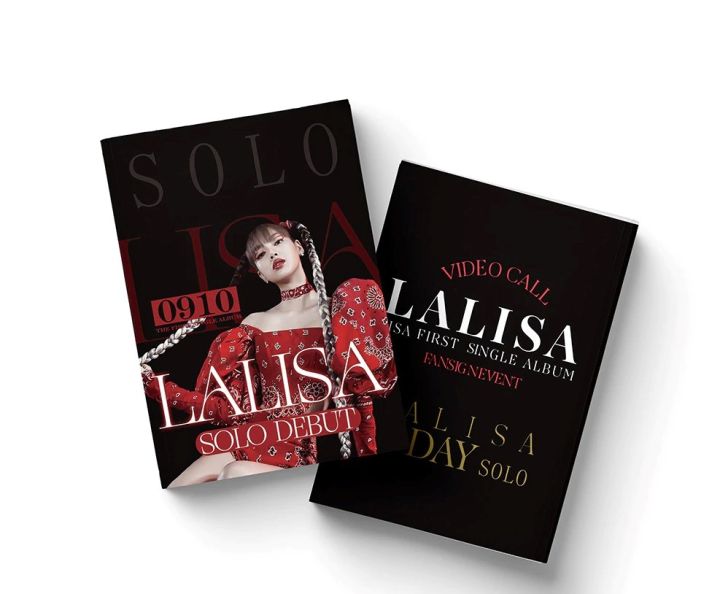 Lisa Solo Debut " LA LIZA " Photo Collected Mini Album Gift For Blinks ...