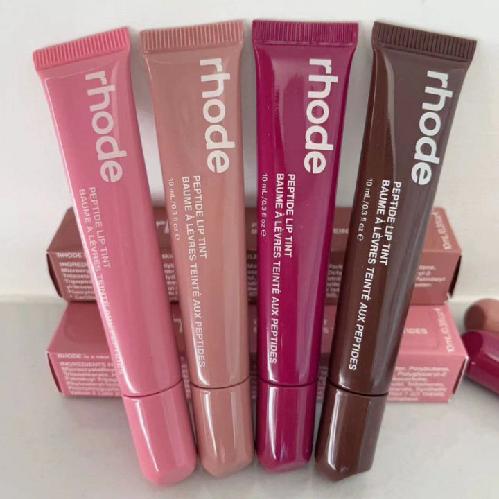 Rhode Hailey Peptide Lipstick Lip Moisturizing Tinted Lip Balm ...