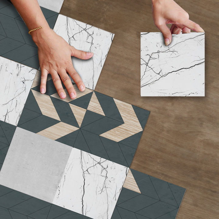 【wenfangdianpu】Marble Pattern Waterproof Floor | Daraz.lk
