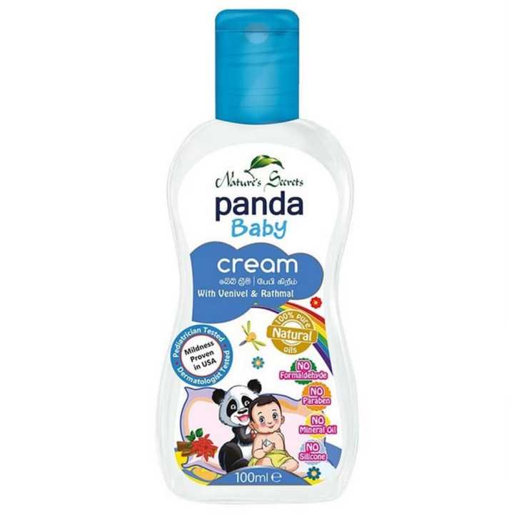 Panda Baby Cream With Rathmal & Venivel 100ml | Daraz.lk