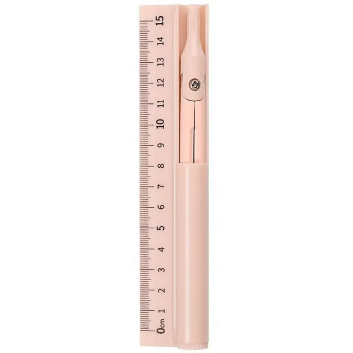 School Supplies 3-in- Compass Pen Student Exam Geometry Drawing Ruler ...